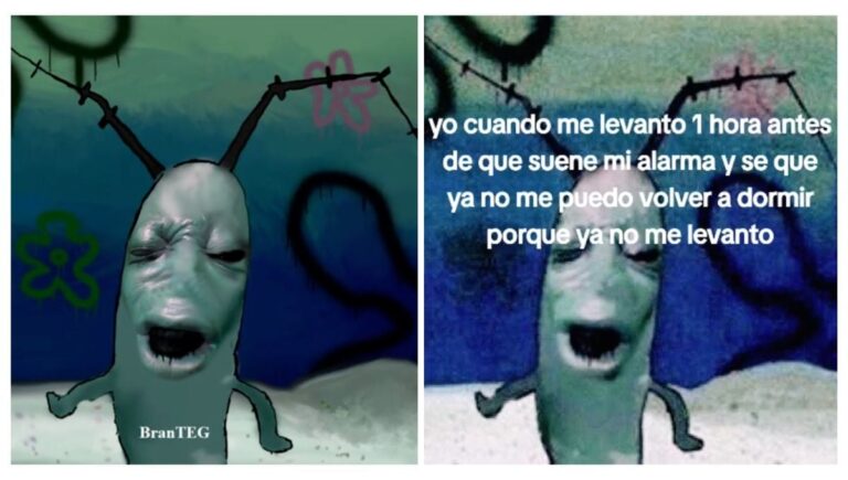 Meme de Plankton gritando "aaah": contexto, origen y significado del ...